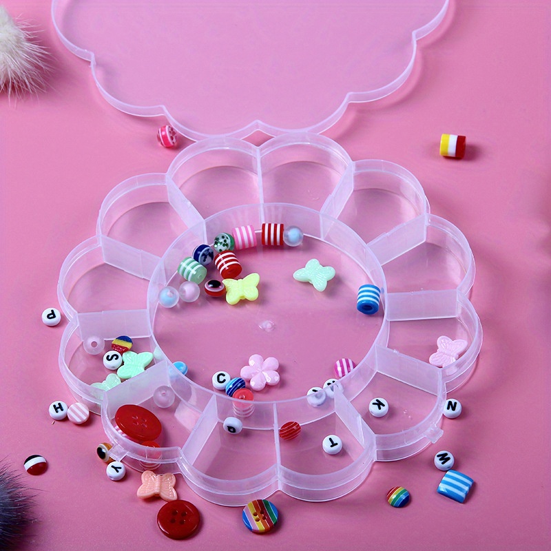 Transparent Flower shape Storage Box Plum - Temu Portugal