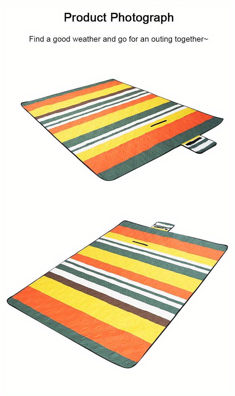 1pc portable moisture proof thickened mat wear resistant pad for ...