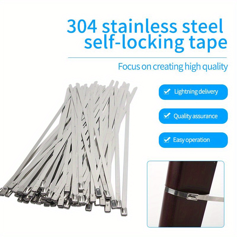Stainless Steel Cable Twist Tie Multi purpose Locking Cable - Temu Canada