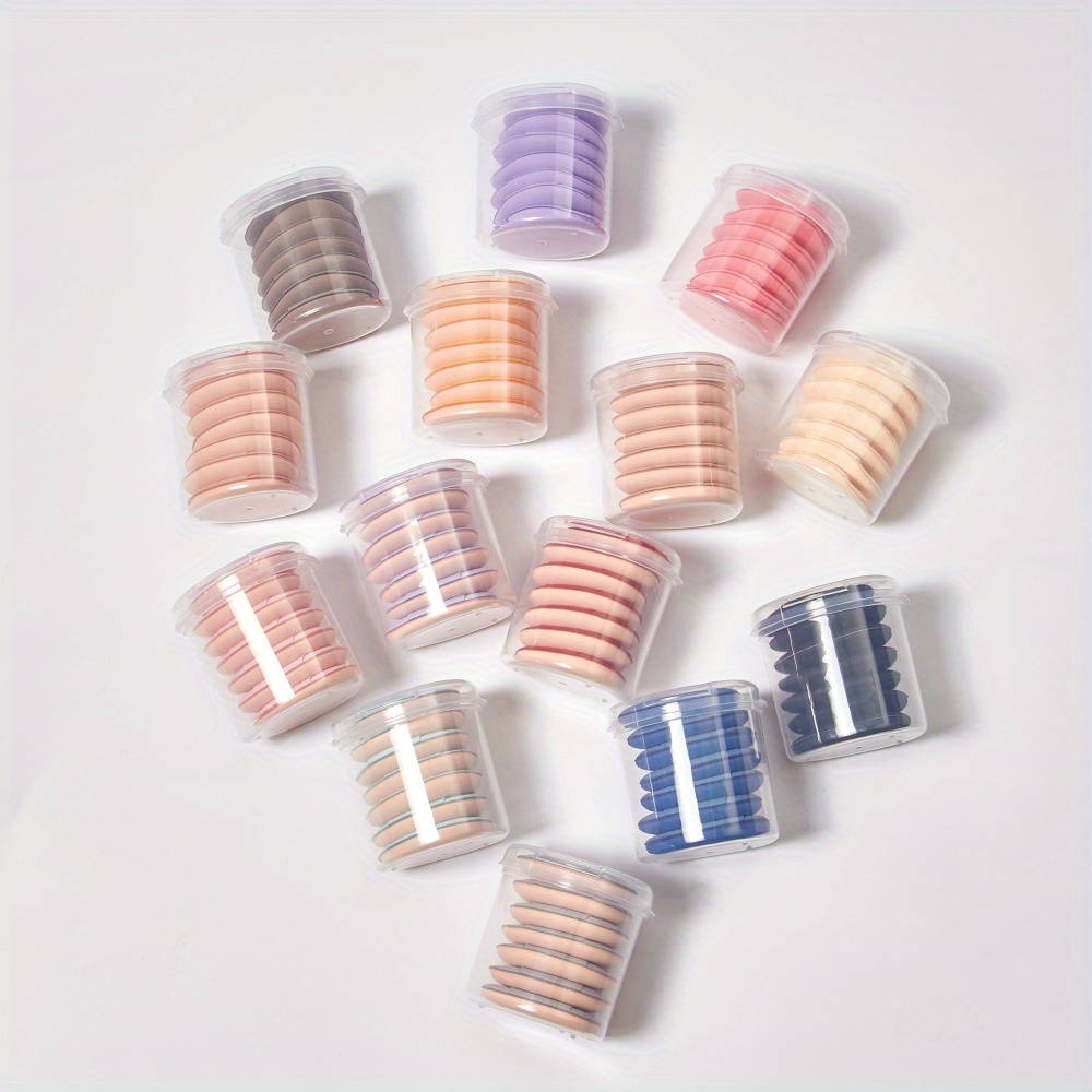 Finger Powder Puff With Portable Case Face Mini Makeup - Temu United ...