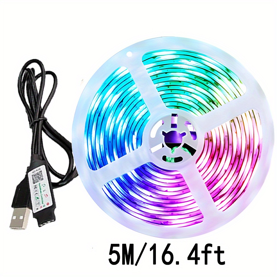 Smart Led Strip Lights Luces Led De Cambio De Color - Temu Mexico