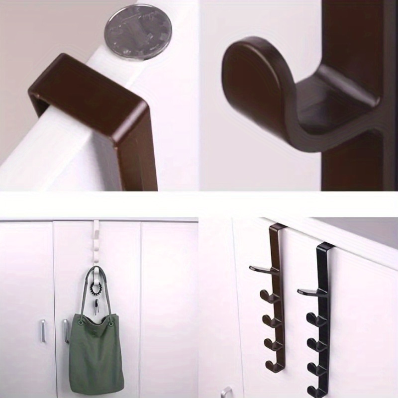 Multi functional Five section Hook Portable Coat Hook Towel - Temu