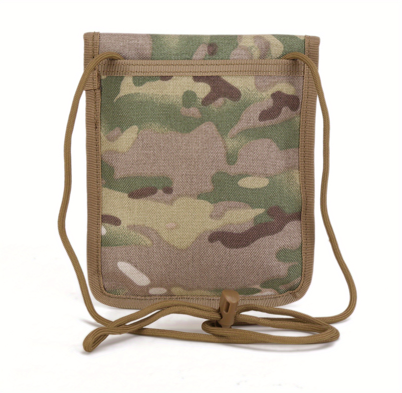 Men's Tactical Nylon Neck Wallet: Perfect Travel Accessory - Temu ...