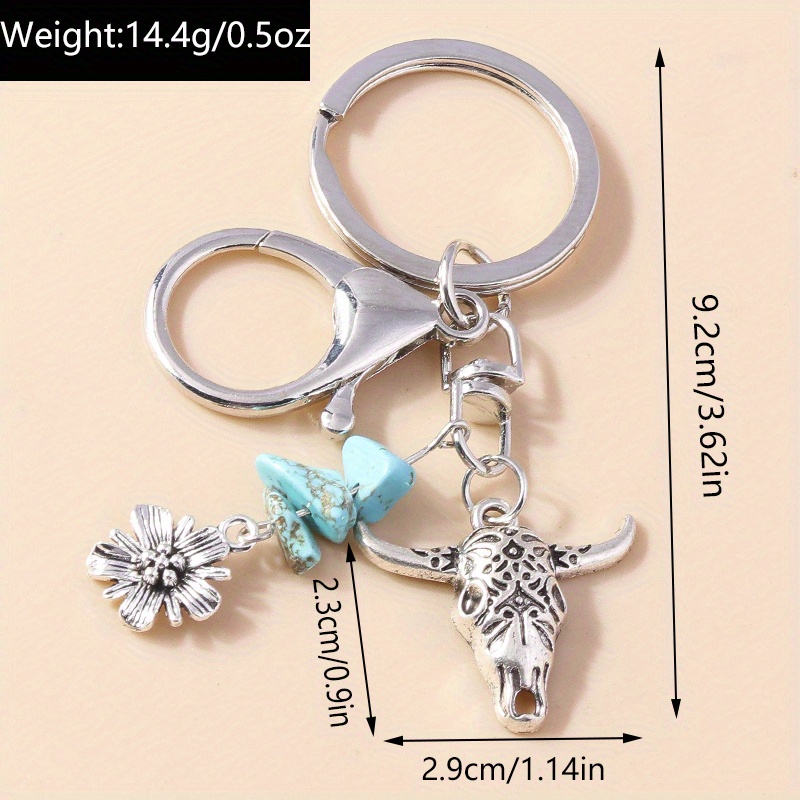 boho /elephant keychain mexican metal key ring - Temu Norway