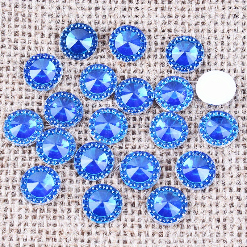 Acrylic Flat Bottom Beads Shiny Sunflower Design Round - Temu Australia