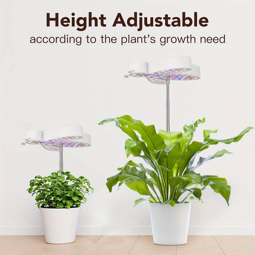Cute Bee Shape Led Grow Lights Indoor Plants Full Spectrum - Temu ...