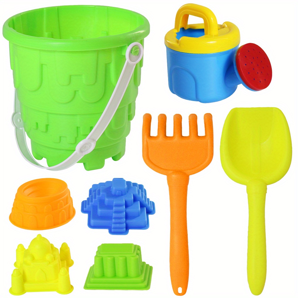 Children's Beach Toys Beach Toys, Including Sand Bucket, Rake, Shovel ...
