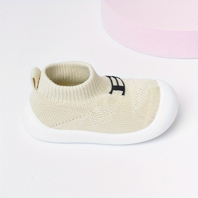 Baby Boys Girls Soft Sole Comfy Sock Shoes Breathable Slip - Temu ...