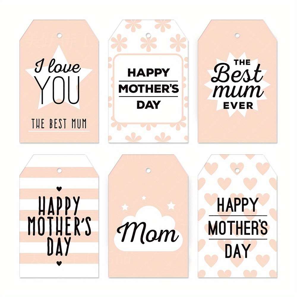 Day Card Holiday Decoration Gift Tag Thank Mom Card - Temu Australia