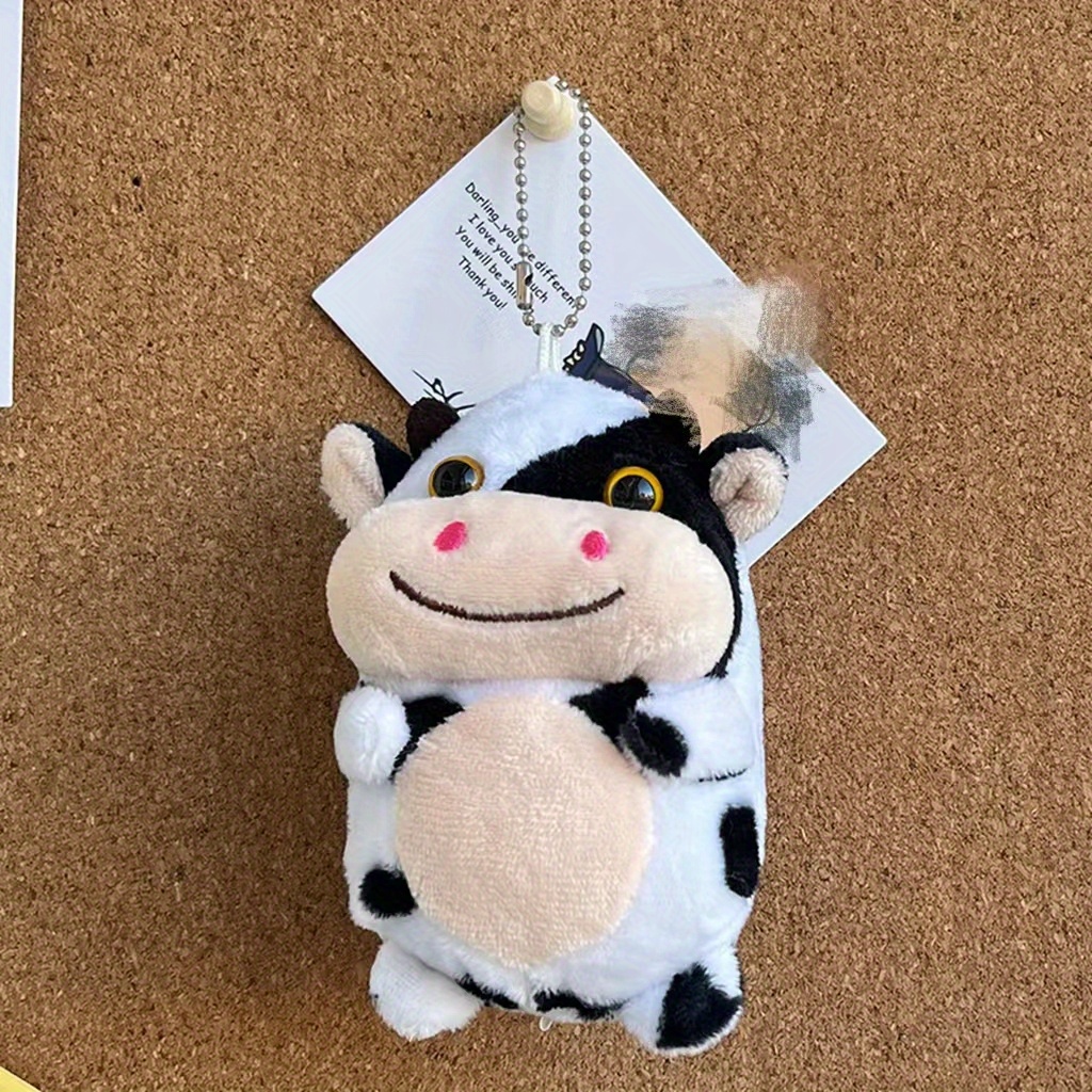 10cm 3 94in 1pc Plush Anime Keychain Cute Cartoon Dinosaur Koala Cow ...