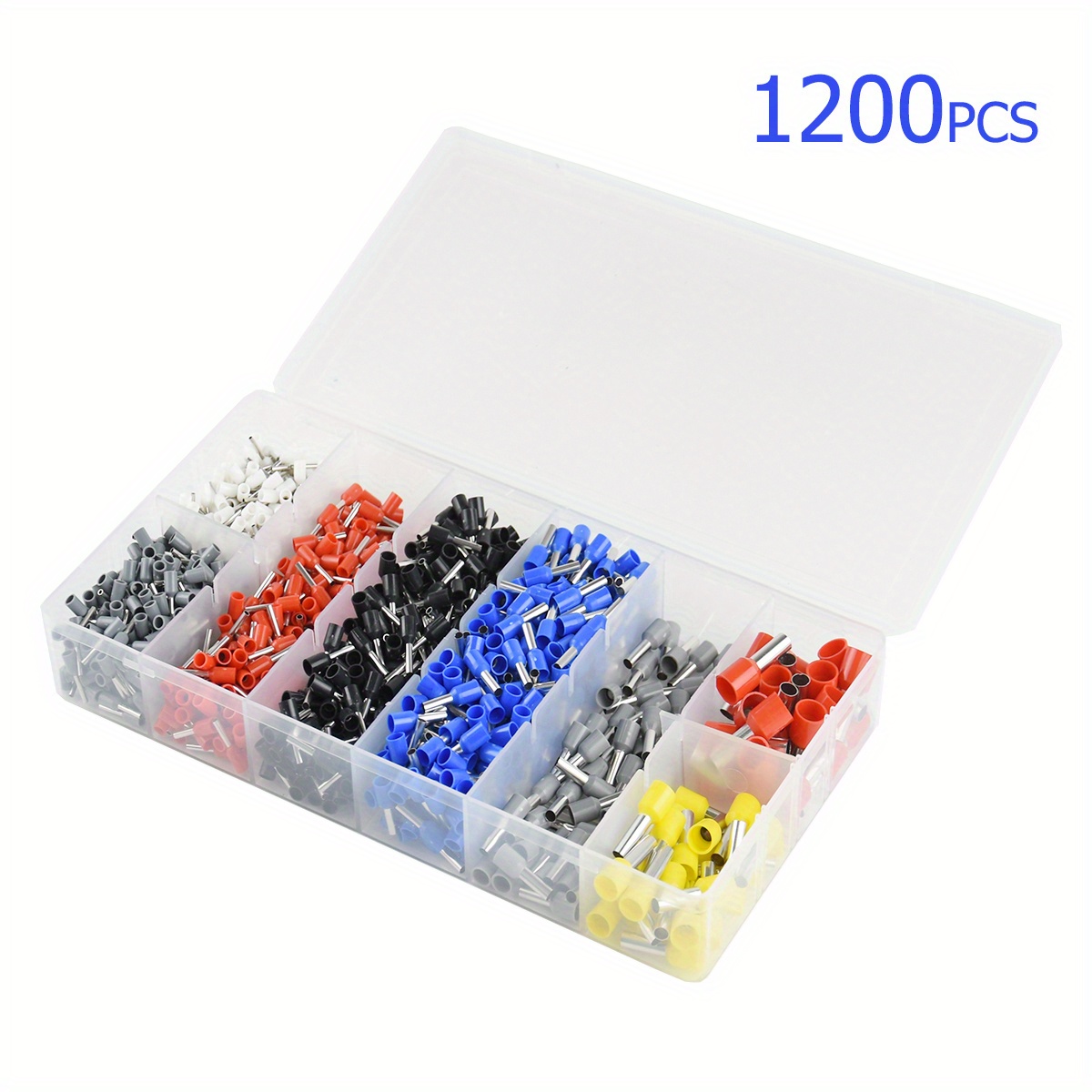 1200pcs Set Multi Functional Crimping Tool Wire Terminal Kit For Marine ...