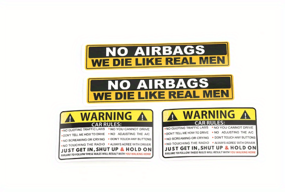 Car Sticker Decal Vehicle Safety Warning Sticker Sun - Temu United Kingdom