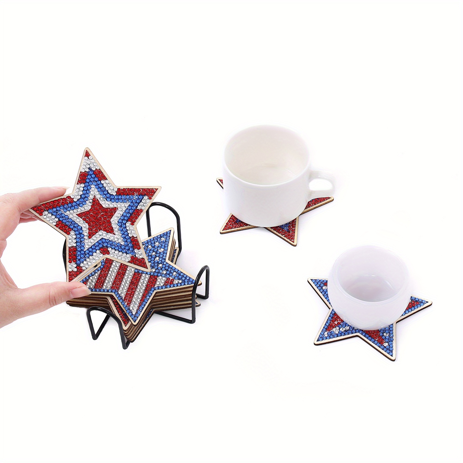 Coaster Pentagram Diy Gem - Temu Australia