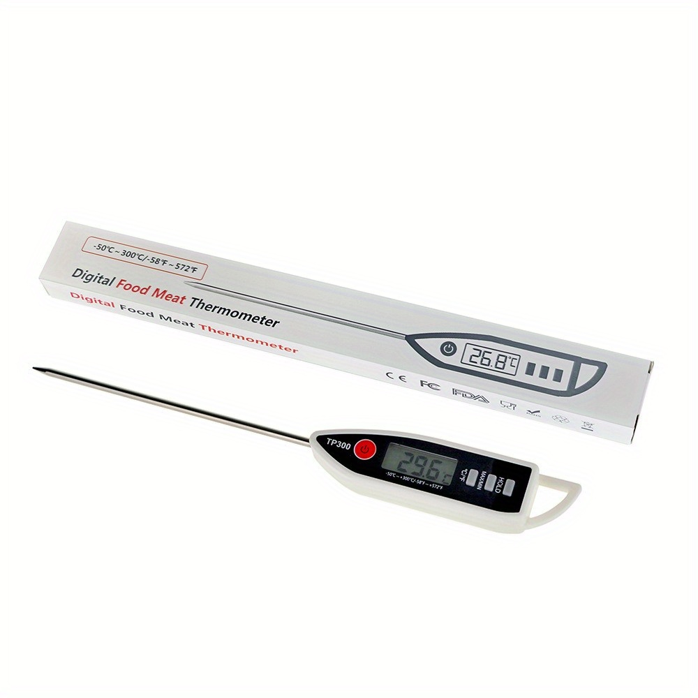 Digital Meat Thermometer For Cooking Food Kitchen Bbq - Temu