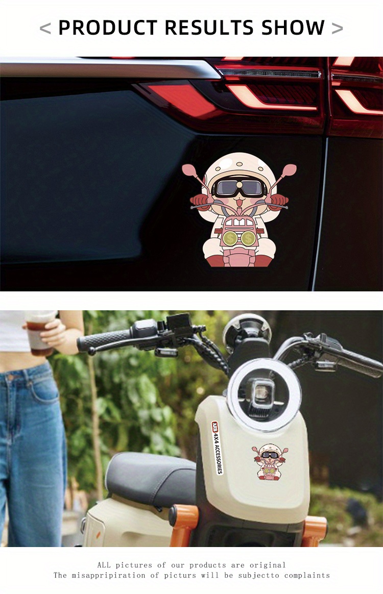 Anime Money Charging Reflective Car Sticker Cartoon - Temu Ireland