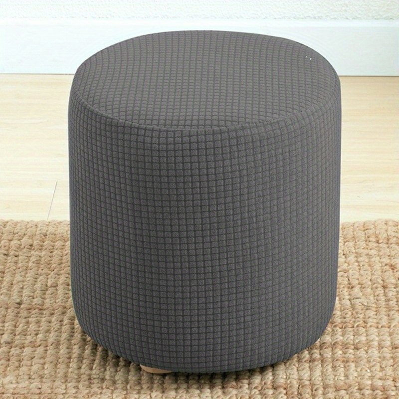 Round Shape Foot Stool Cover Seat Cover Polyester - Temu United