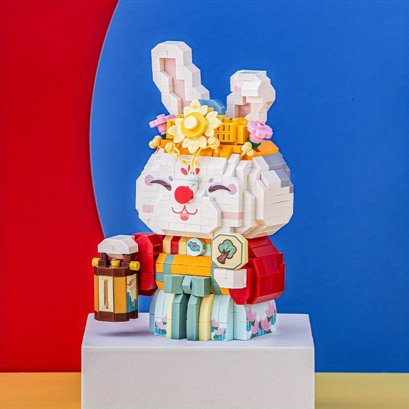 Build Create Loz Building Blocks China chic Red Panda Micro - Temu