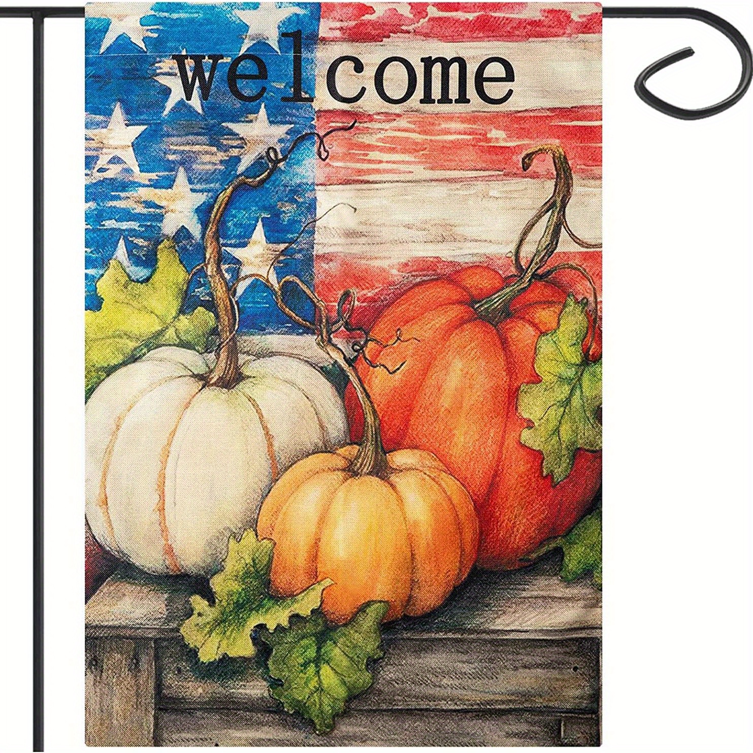 Fall Flag Linen Double sided Garden Flag - Temu New Zealand