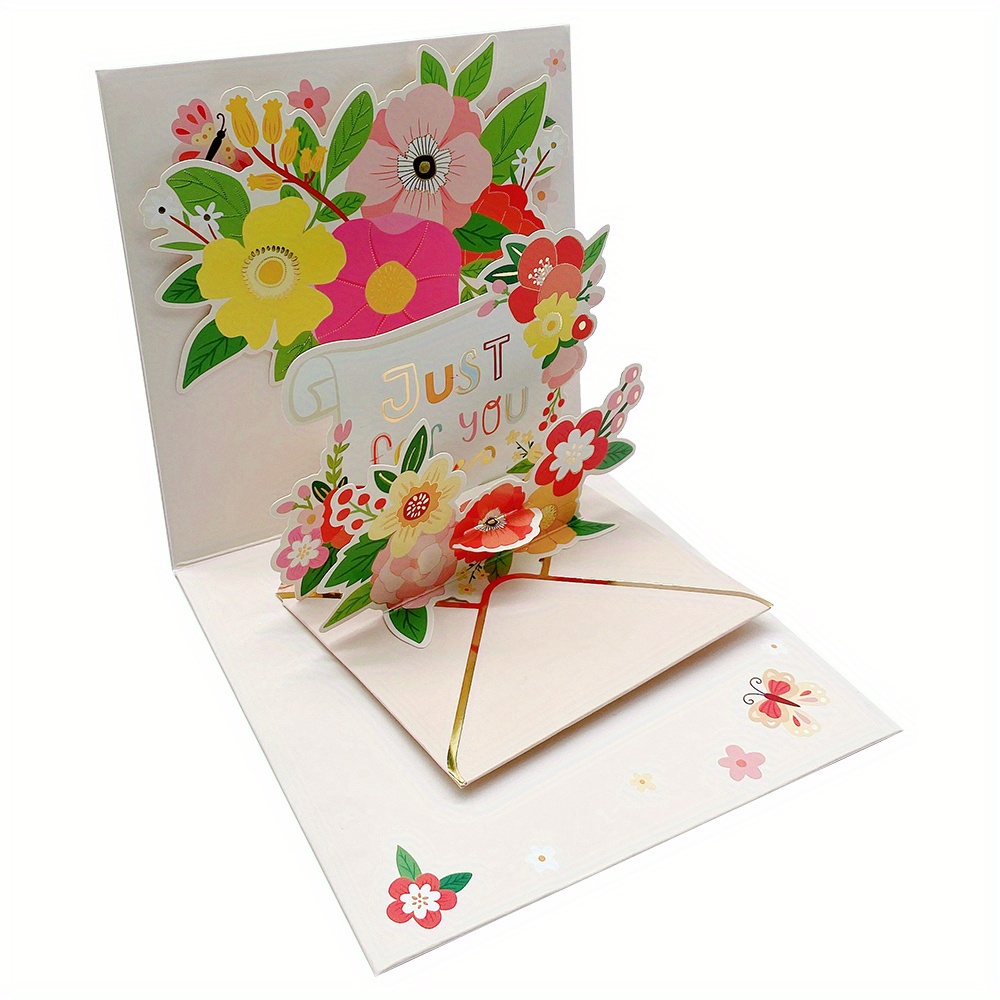 Blessing Greeting Card Pop up Greeting Card 3d Greeting Card - Temu
