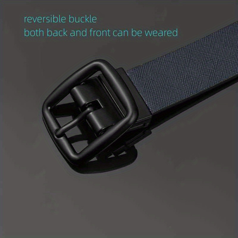 Mens Genuine Leather Belt Rotating Buckle Belt Waist Strap - Jewelry ...