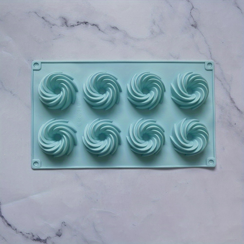 Bundt Shape Chocolate Mold 3d Silicone Mold Fluted Tube Cake - Temu ...