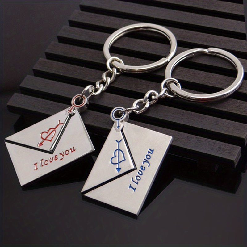 Keychain Small Charm Pendant Key Ring Couple - Temu Netherlands