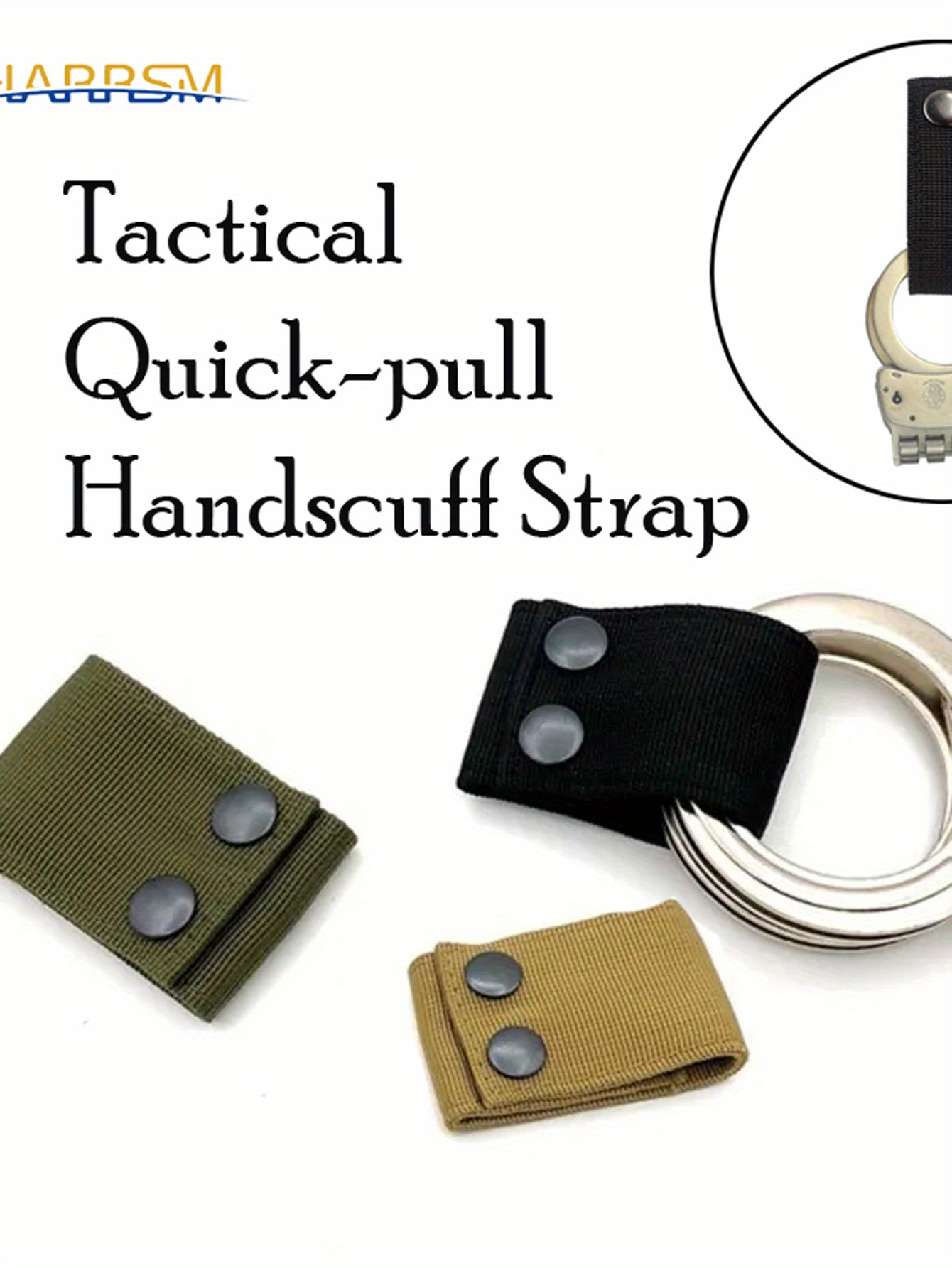 Tactical Quick pull Handscuff Strap Belt Portable Police - Temu
