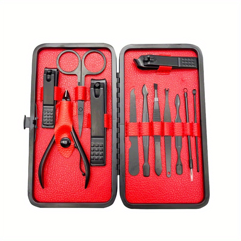 8 12 15 18pcs Professional Nail Clippers Manicure Nail Care Set ...