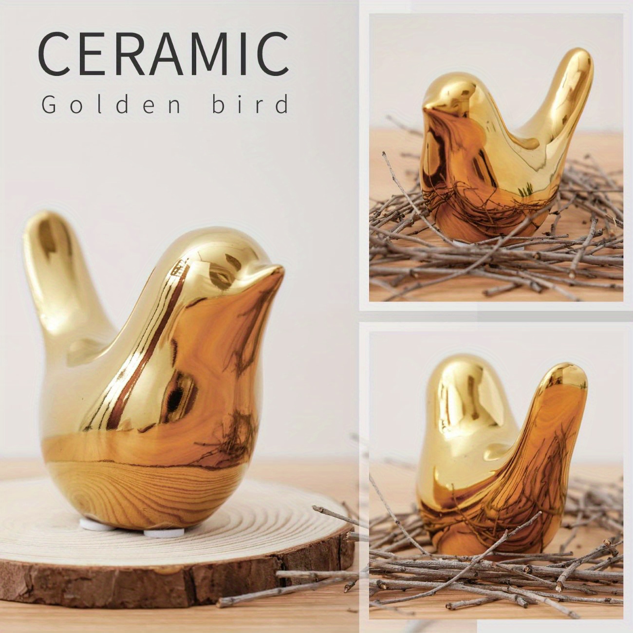 Birds Statues Home Decor Modern Figurine Decorative - Temu Australia