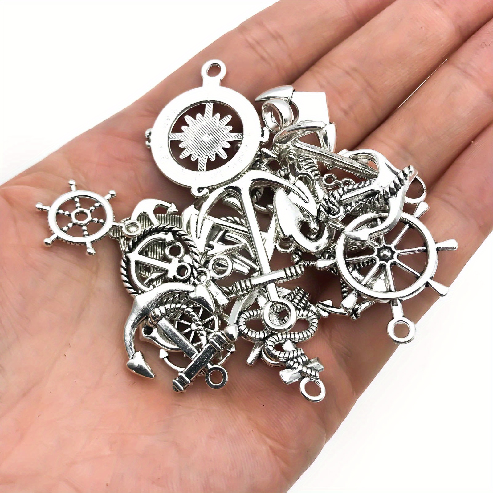 Mix Zinc Alloy Anchor Shaped - Temu Australia