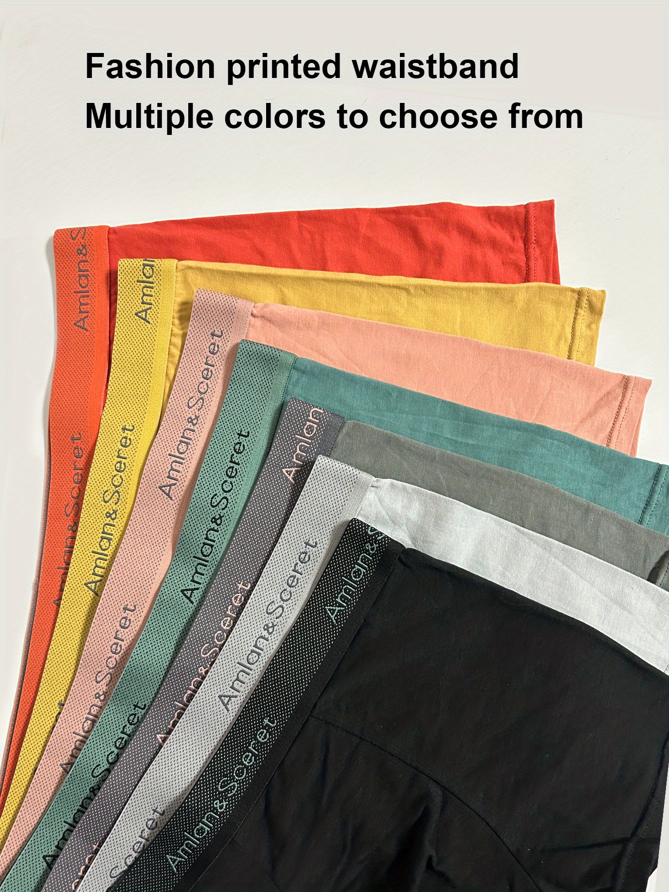 Men's Fashion Cotton Sports Boxers Briefs, High Stretch Comfortable ...