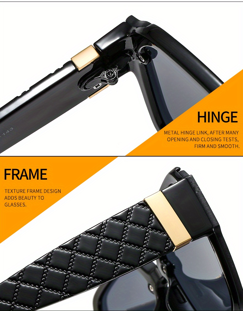 Mens Trendy Retro Glasses Resistant Frame Pc Fashion Glasses Mixed ...