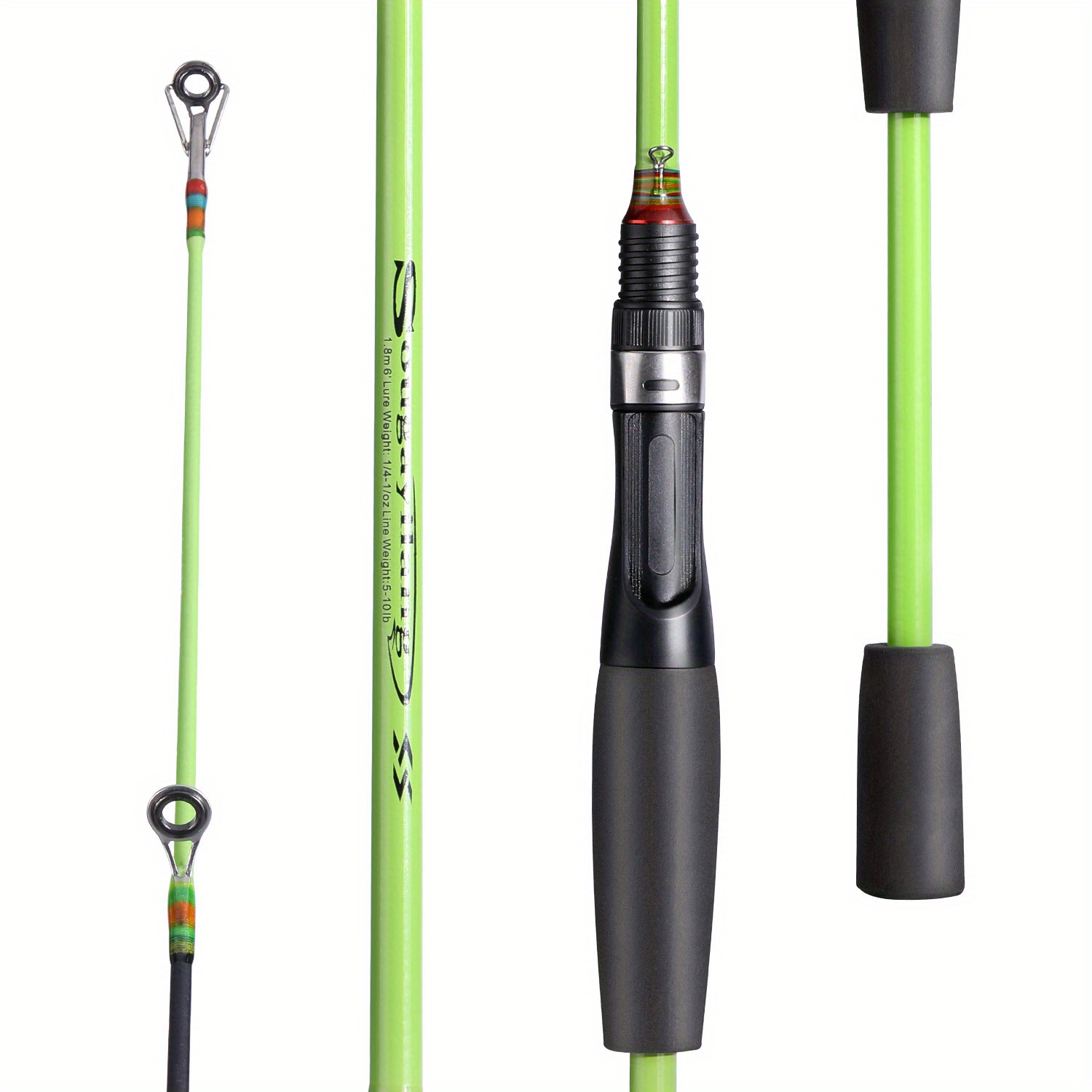 Sougayilang Ultra Light 2 Sections Fishing Rod: Carbon Fiber - Temu