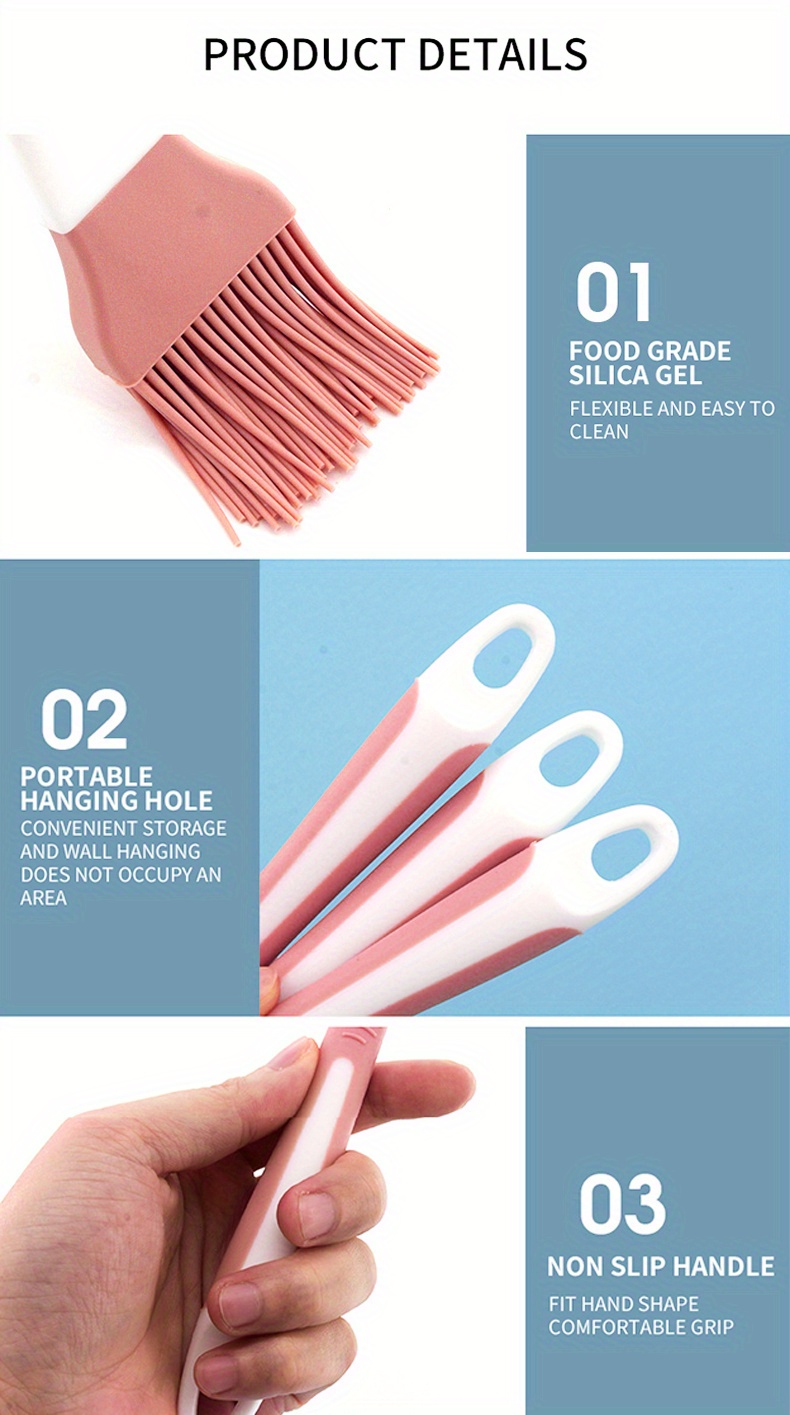 Silicone Kitchenware Kitchen Baking Tools Brush - Temu New Zealand