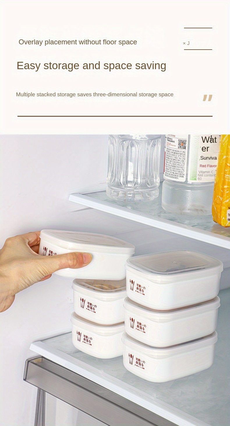 Portable Lunch Box Sushi Box Crisper Food Storage - Temu Canada