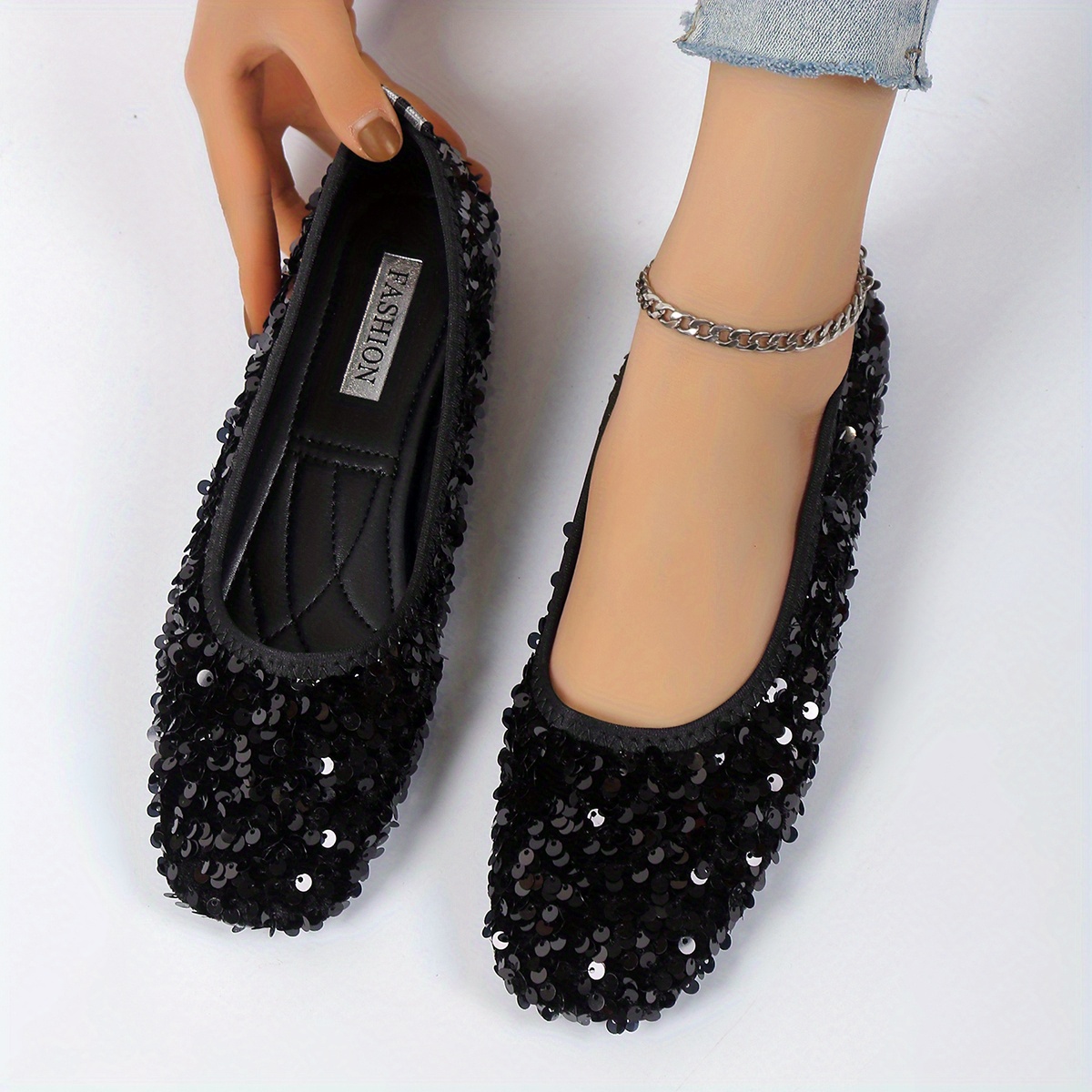 Women s Flat Shoes Lightweight Comfortable Closed Toe Slip - Temu Australia