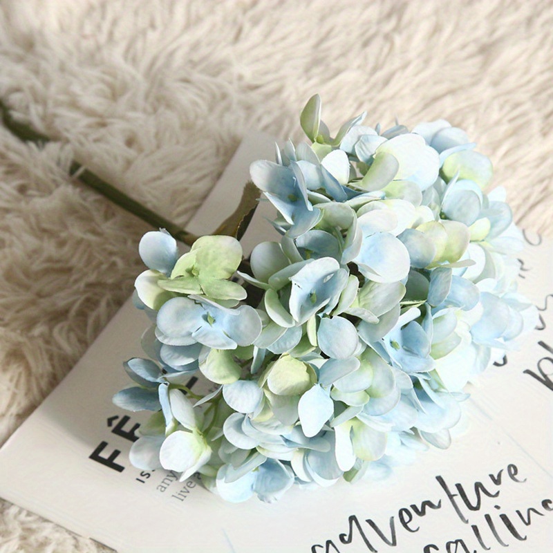 1pc Artificial Flower Hydrangea Artificial Flowers Decorative Wedding ...