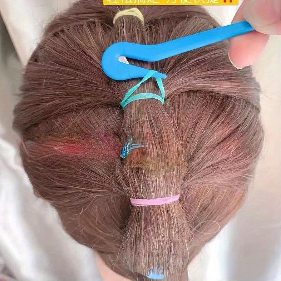 Elastic Rubber Band Remover Hair Pulling Needle Disposable - Temu