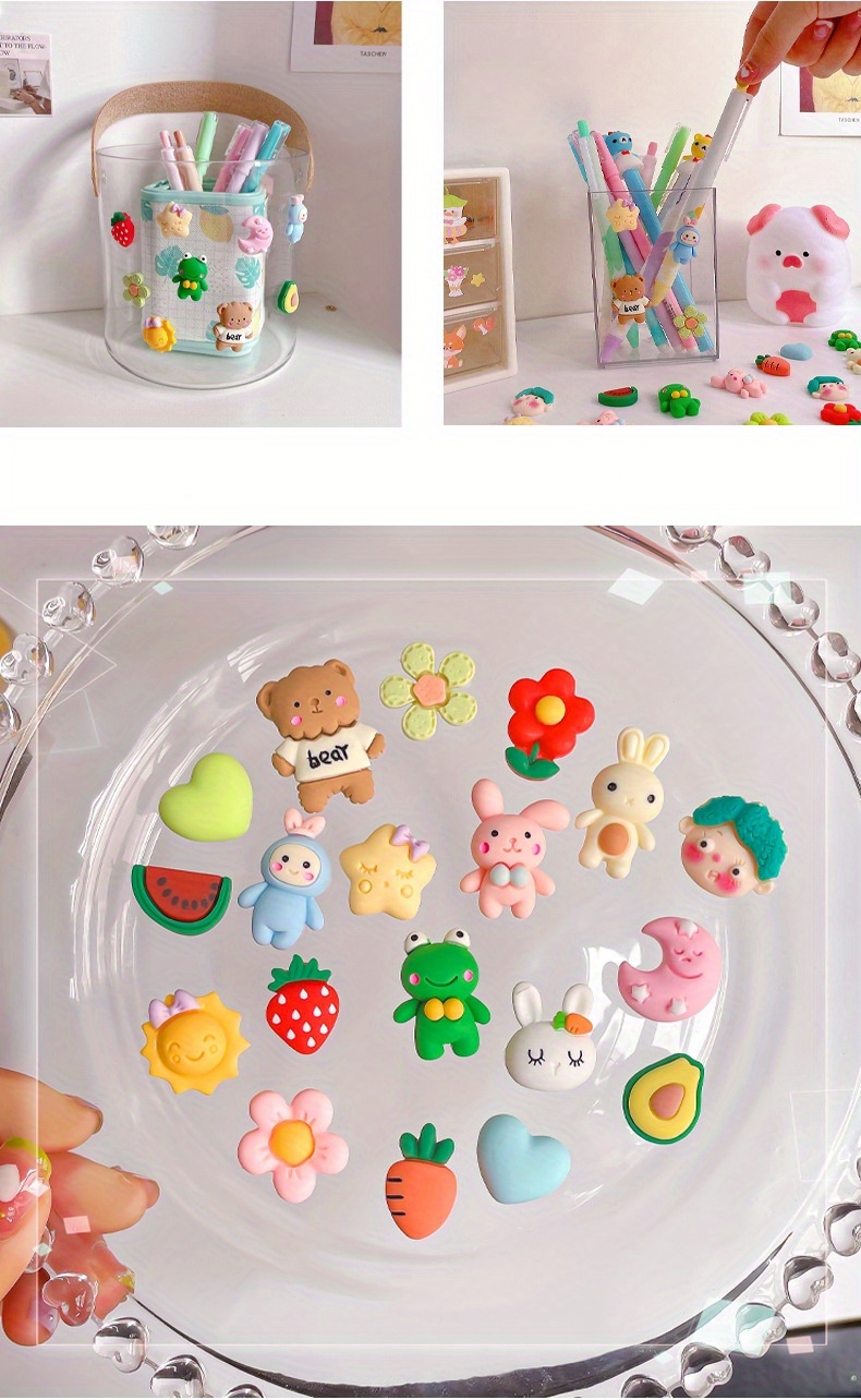 cartoon 3d water cup patch cute cartoon cup diy sticker - {region_name}