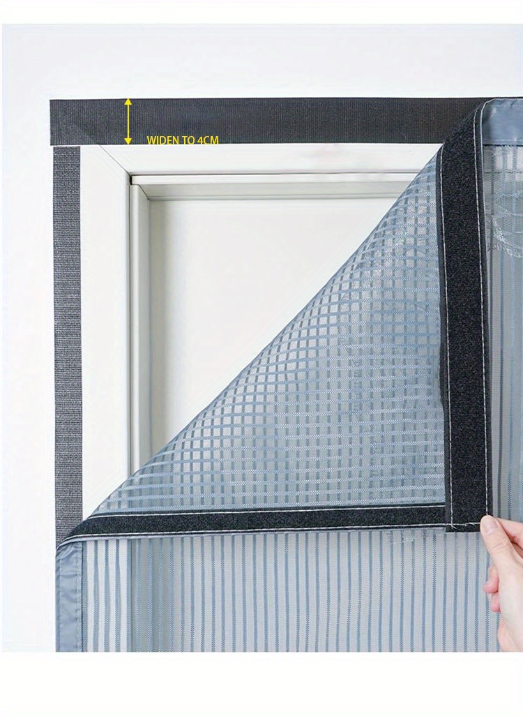 Magnetic Screen Door Self Sealing Heavy Duty Hands Free Mesh - Temu