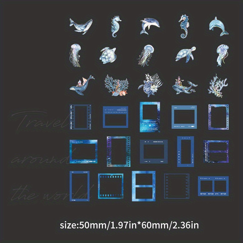 Sticker Pack Things Magic Series Laser Material - Temu Australia