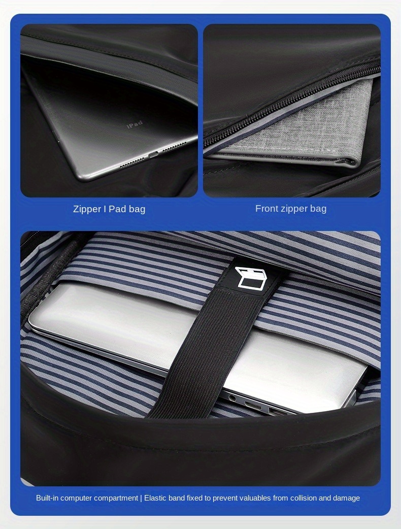 Backpack New Business Leisure Backpack Laptop Bag Student - Temu United ...