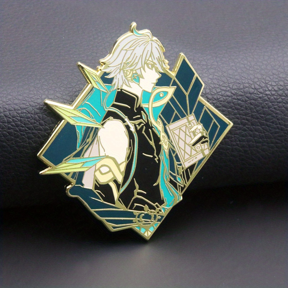 Game Character Enamel Pins Brooches Figure Brooches Metal - Temu