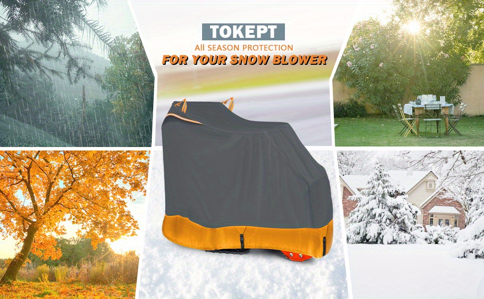 Snow Blower Cover Heavy Duty 600d Oxford Fabric - Temu Australia