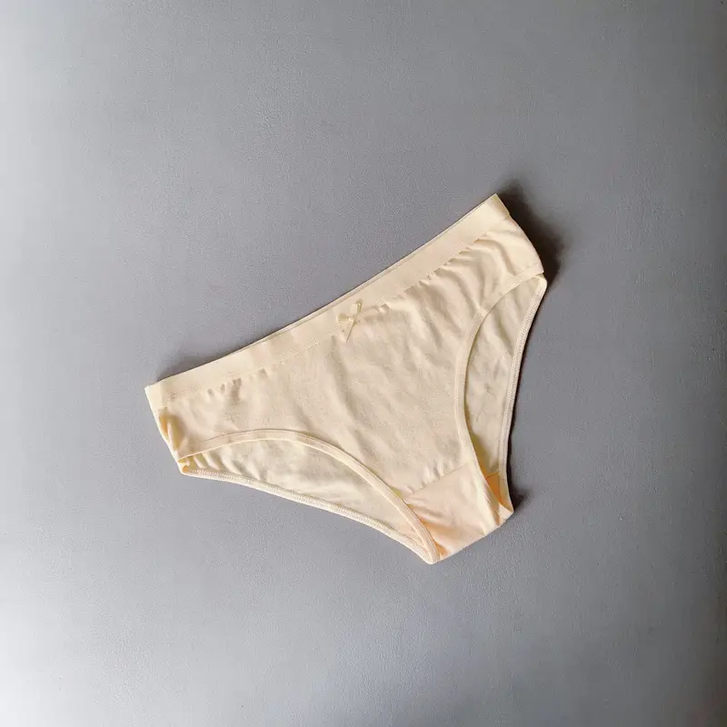 Solid Bow Tie Briefs Comfy Breathable Stretchy Intimates Temu New Zealand