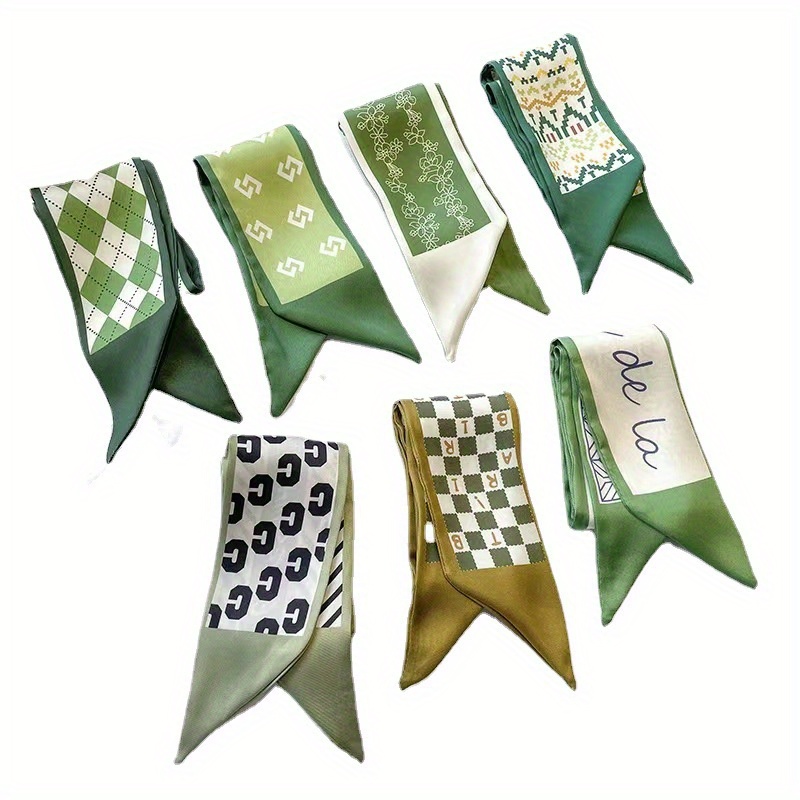 Bohemian Style Hair Scarf Head Band Elelgant Pattern Printed - Temu New ...