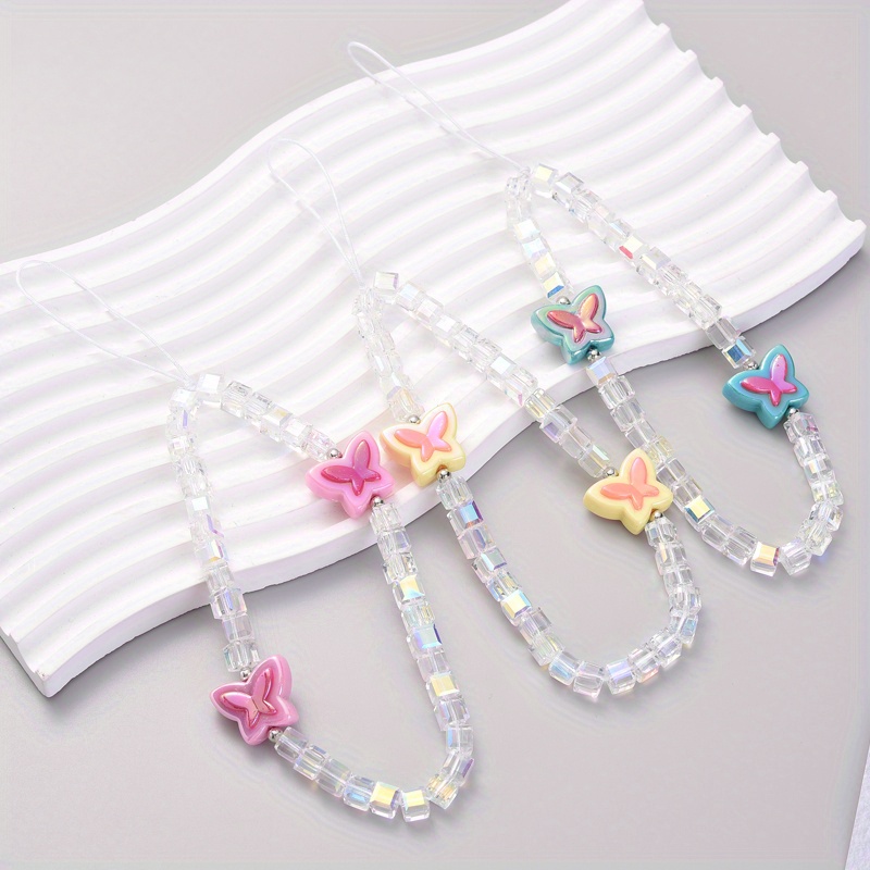 Colorful Mobile Phone Strap Short Wrist - Temu Australia