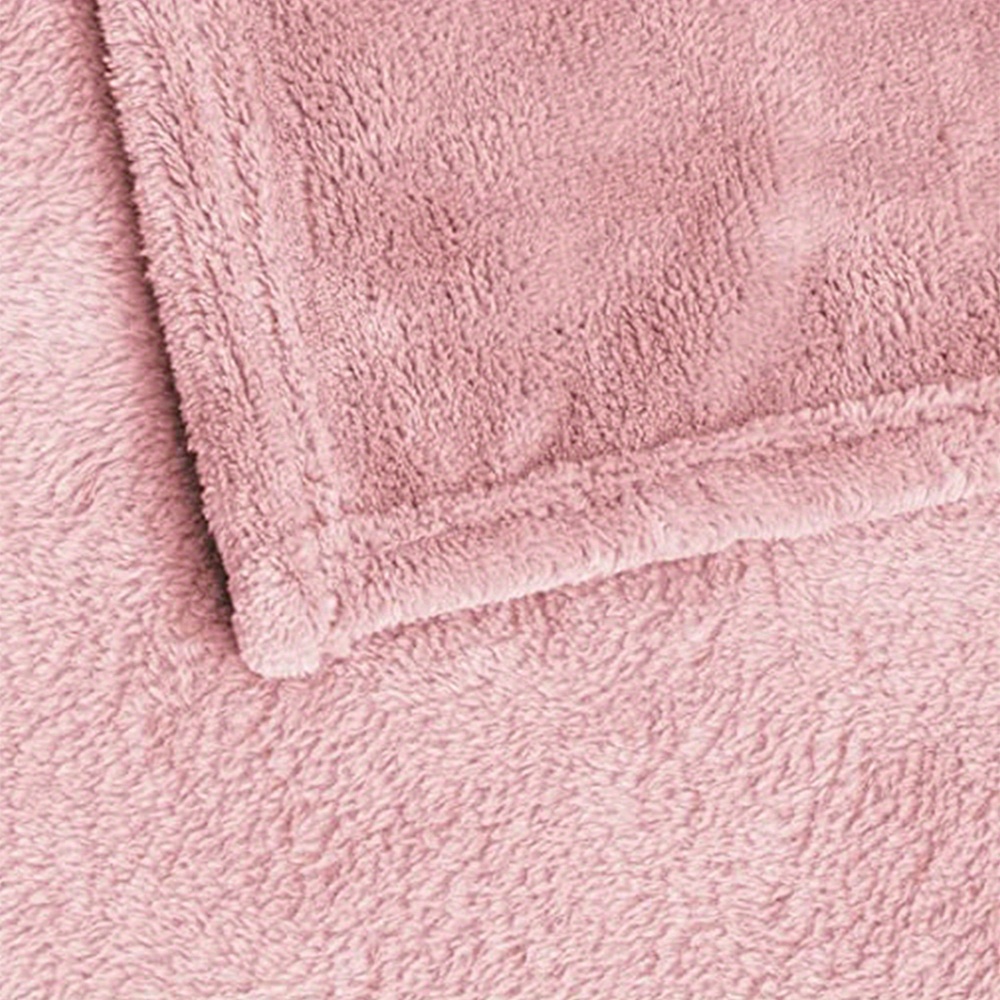 solid blanket flannel blanket soft cozy warm - Temu United Kingdom