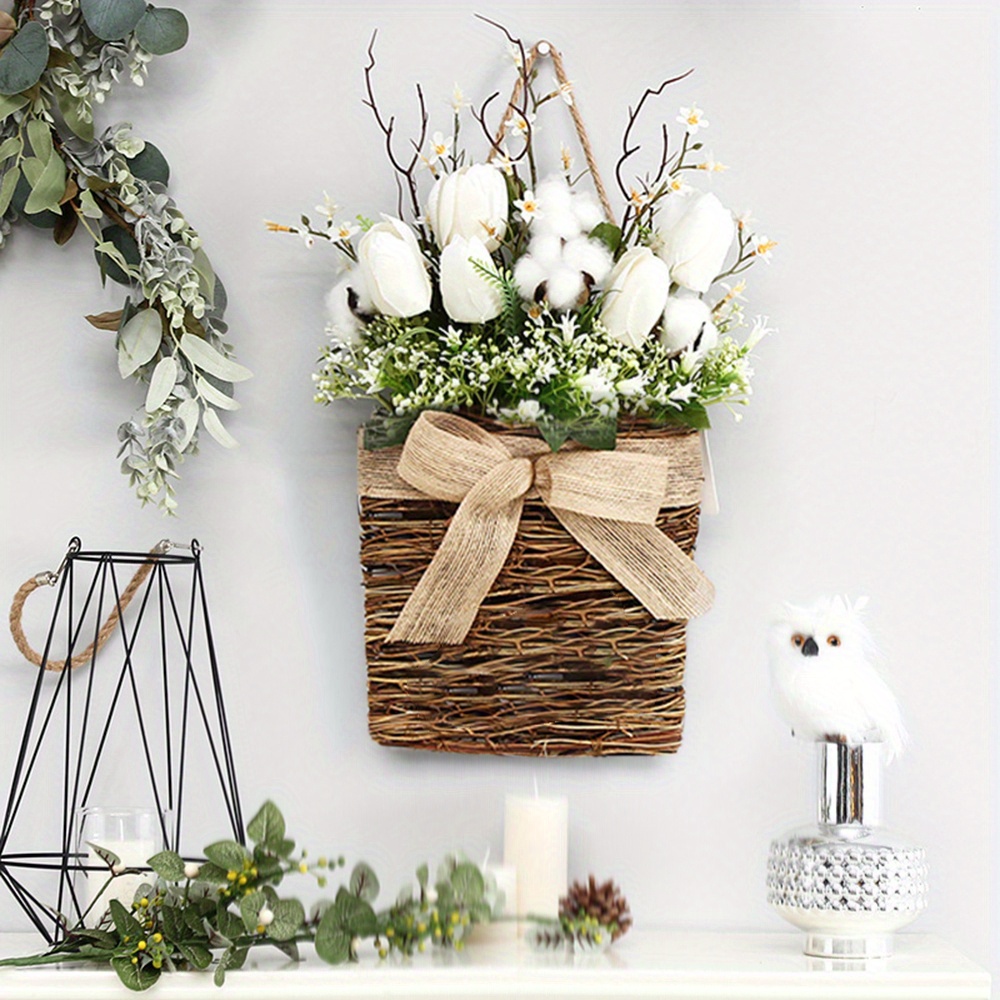 1pc Eternal Tulip Flower Basket Perfect For Home Decoration And Gifting ...