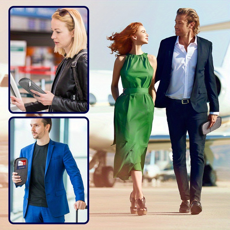 Outdoor Travel Storage Bag Multifunctional Passport Holder Ticket ...